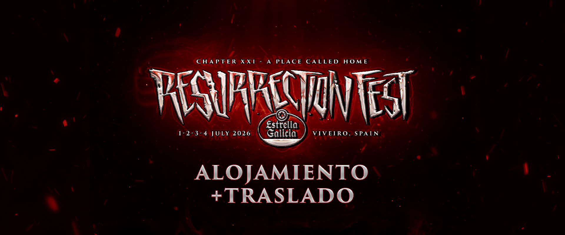 Alojamiento Resurrection Fest con traslado | Divertis en Vivo